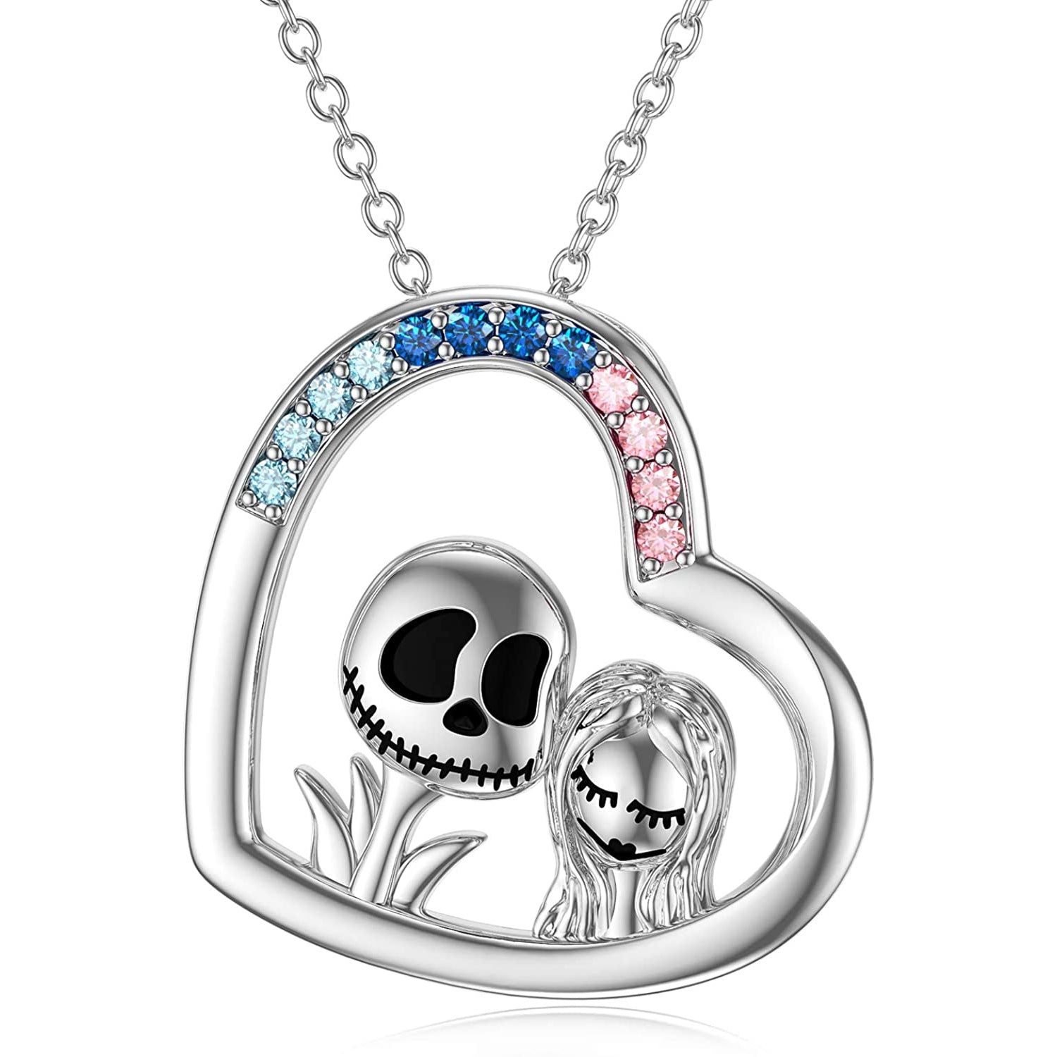 925 Sterling Silver Nightmare Before Christmas Jack Skellington and ...